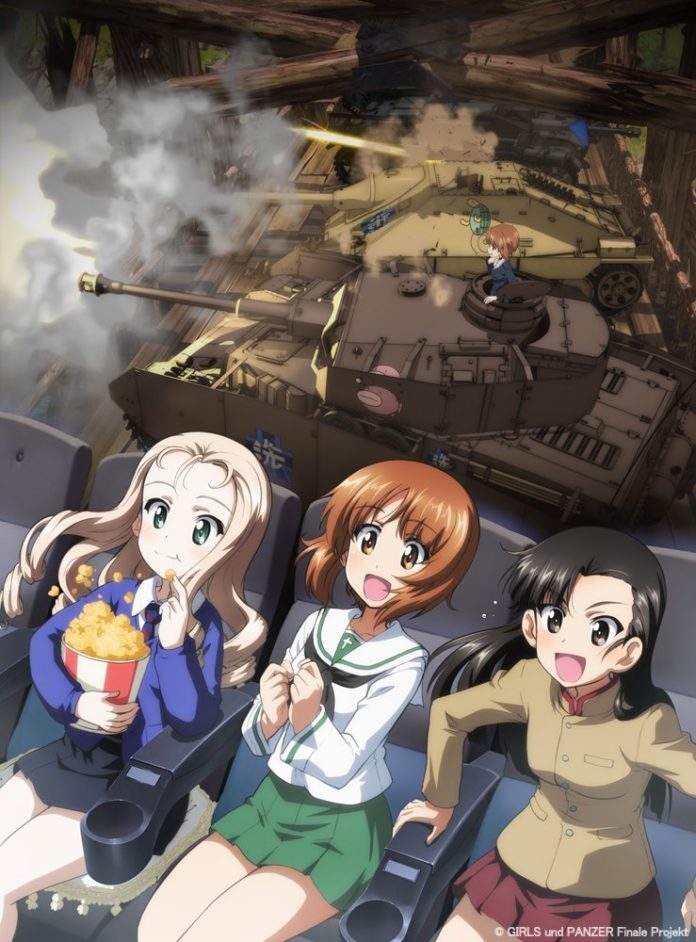 Novo trailer para Girls und Panzer das Finale